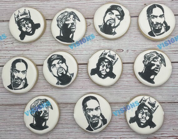 Hip Hop Artist Cookies - Etsy