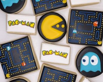 Pac Man Cookies - Etsy