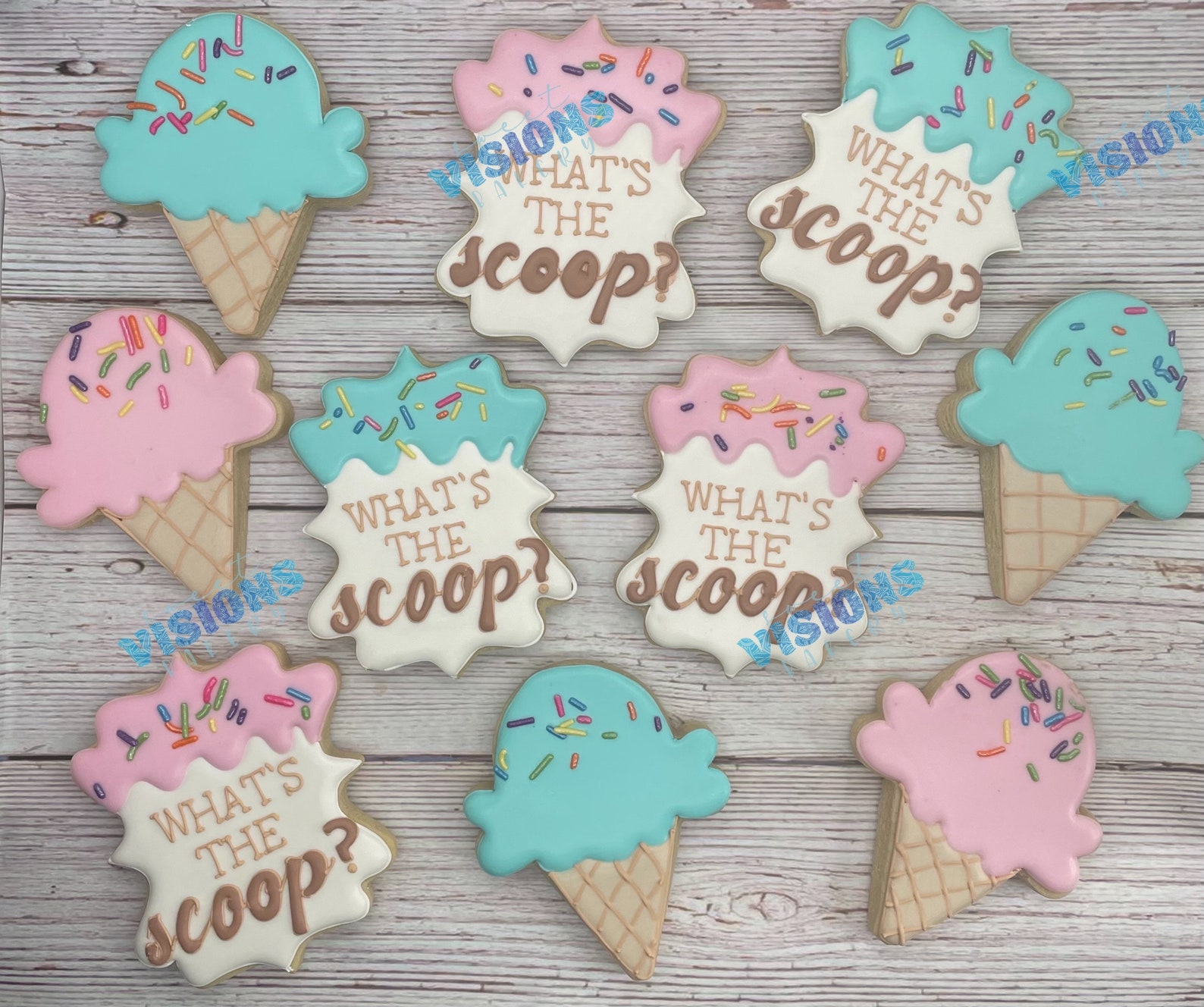 Whats the Scoop Cookies - Etsy