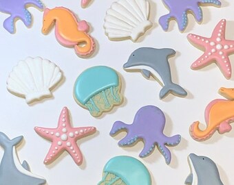 Beach Theme Cookies - Etsy