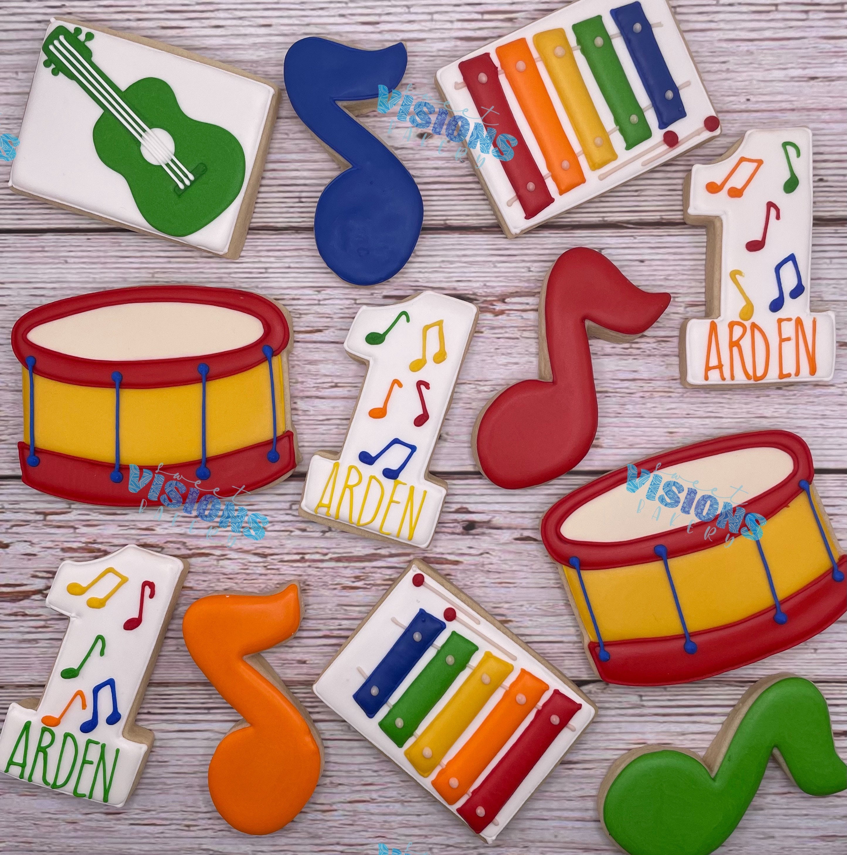 Musical Cookies - Etsy