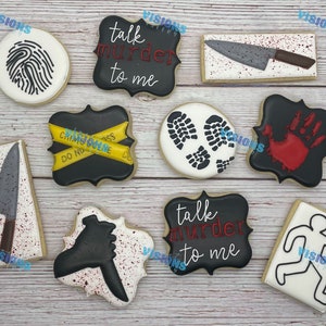True Crime Cookies - Etsy