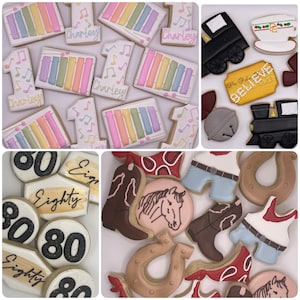 Custom Design Cookies - Etsy