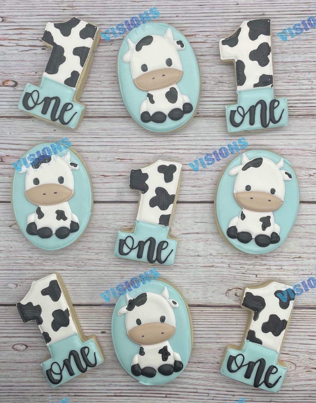 Cow Cookies - Etsy