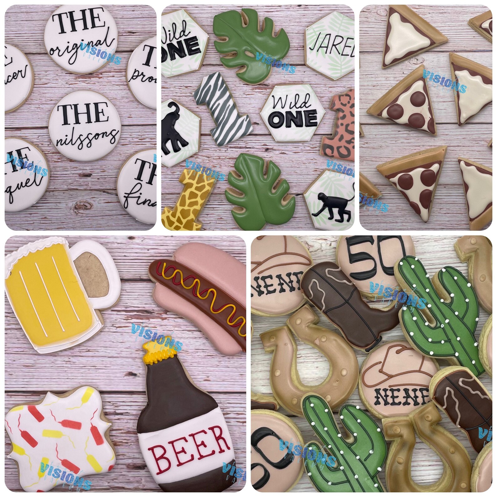 Custom Design Cookies - Etsy