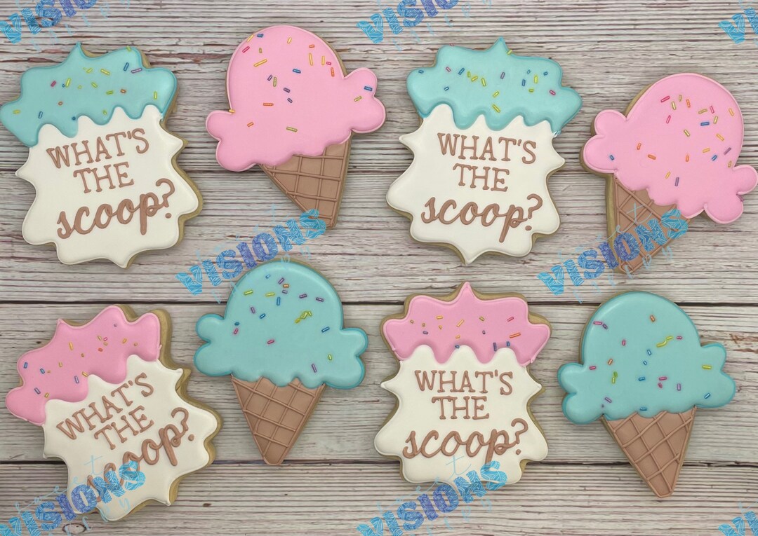 Whats the Scoop Cookies - Etsy