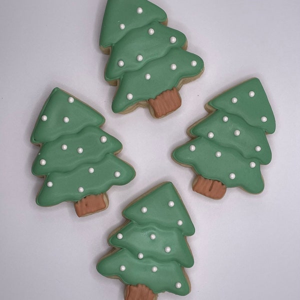 Christmas Tree Cookies - Etsy