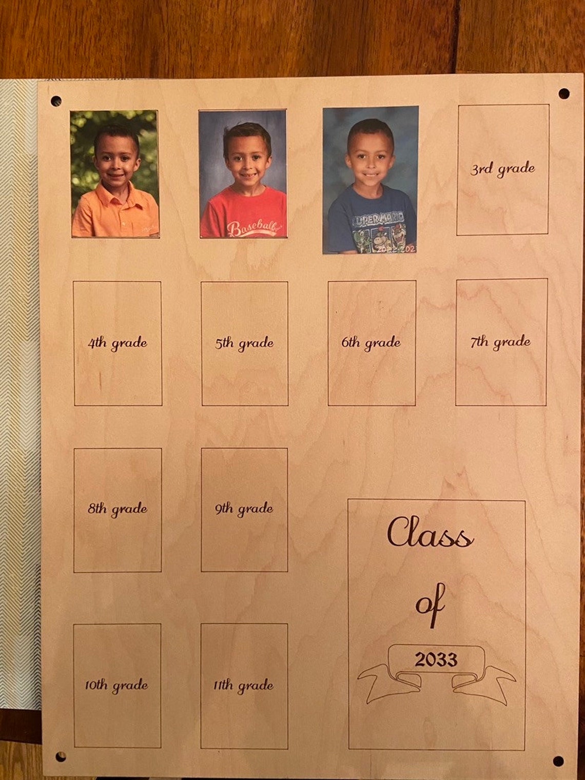 Personalized School Photo Frame - Etsy