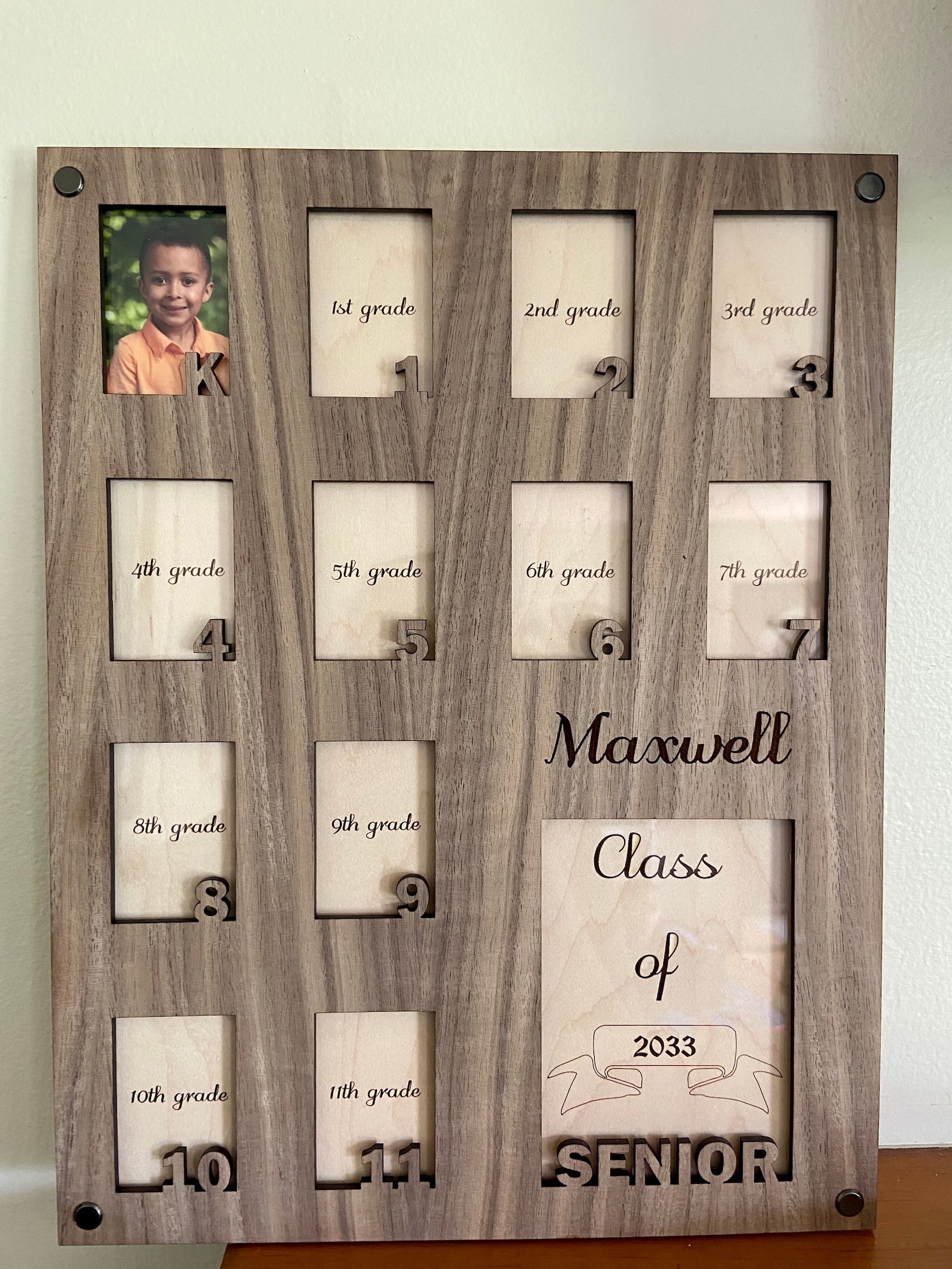 Personalized School Photo Frame - Etsy