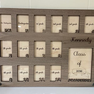 Personalized School Photo Frame - Etsy