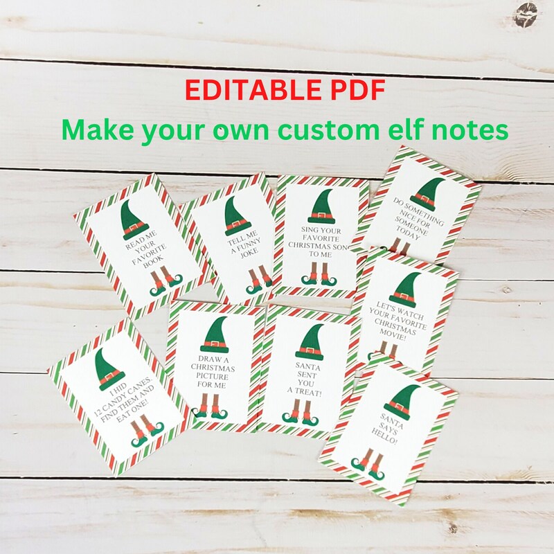 Elf Notes - Etsy