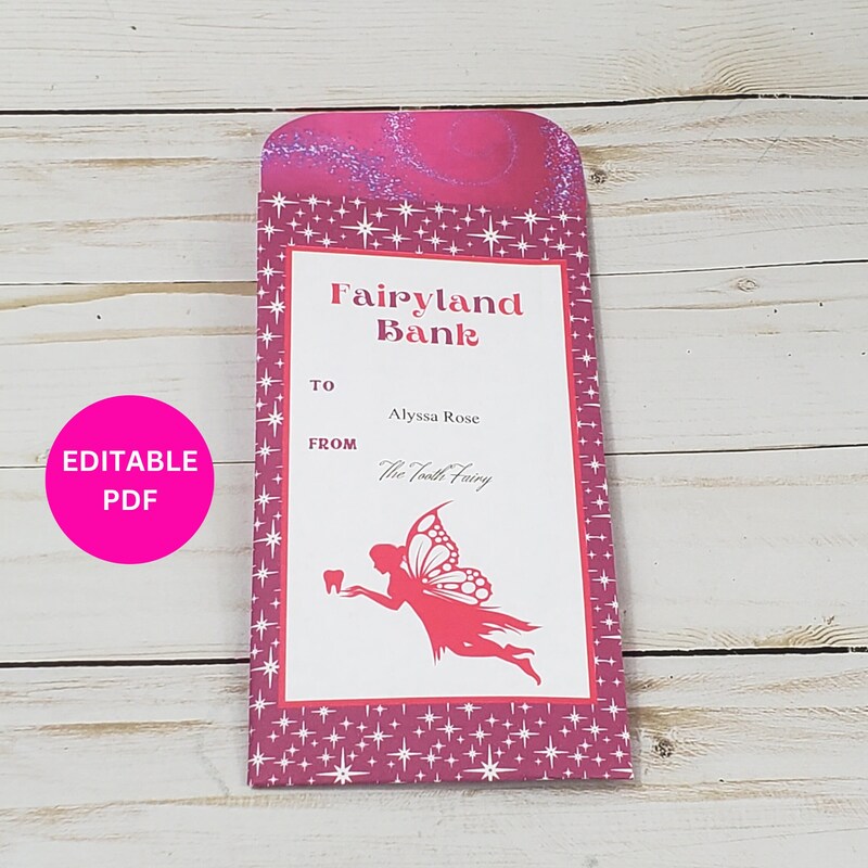 Tooth Fairy Envelope - Etsy