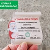 Editable Instant Download Santa Naughty List Certificate, Christmas ...
