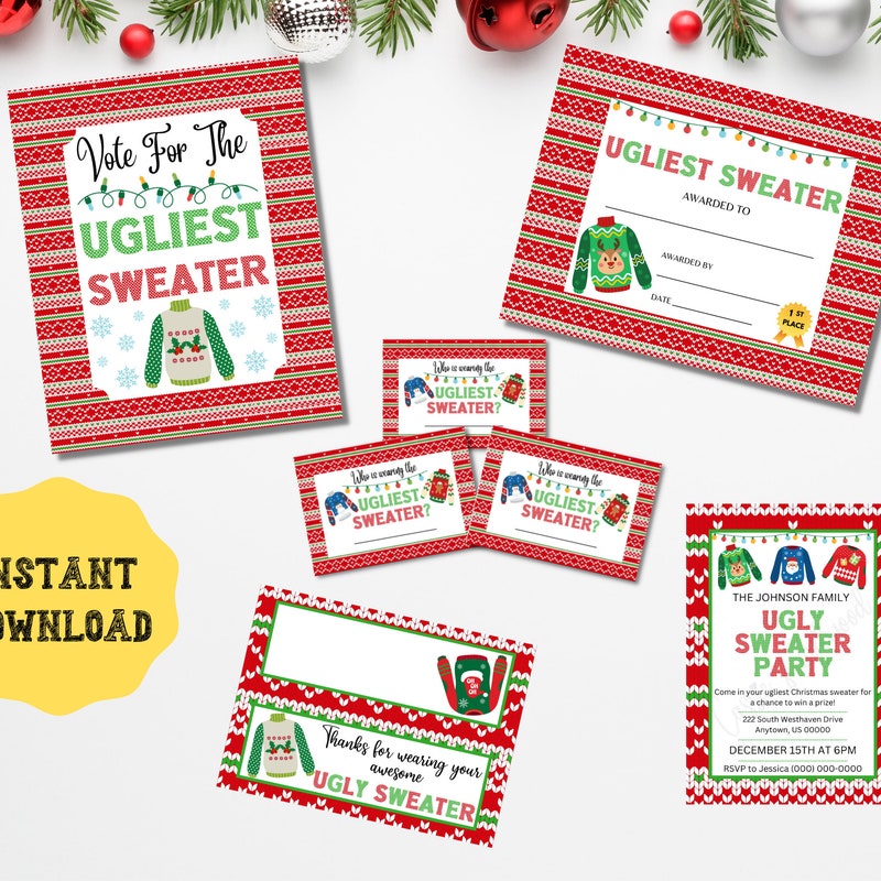 Ugly Sweater Party - Etsy