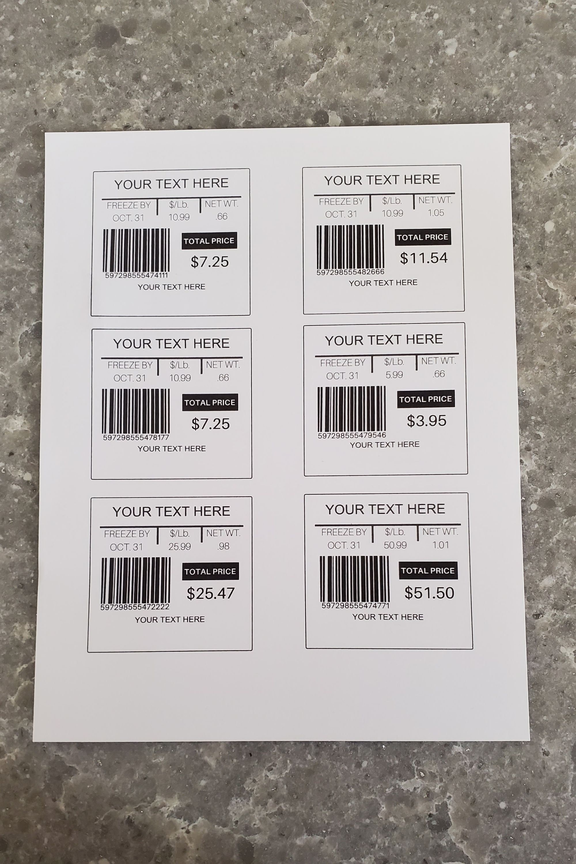 Editable Printable Fake Meat Labels Halloween Prank Funny - Etsy