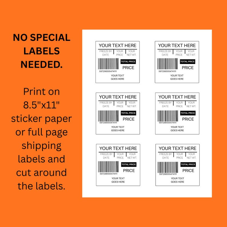 Editable Printable Fake Meat Labels Halloween Prank, Funny Fake Food ...
