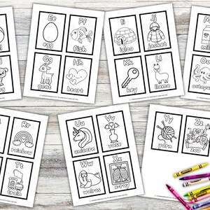 Printable Uppercase Letter Flashcards, Preschool Alphabet Flashcards to ...