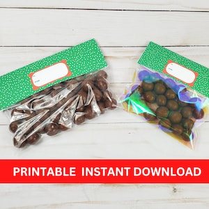 Printable Reindeer Poop, Snowman Poop and Elf Poop Bag Toppers ...