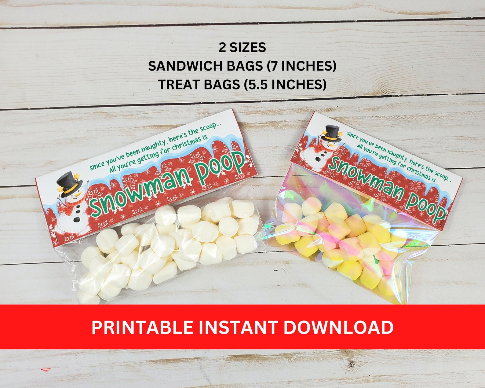 Printable Snowman Poop Bag Toppers, Elf Ideas Funny Poop Gifts, Snowman ...