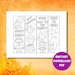 Printable Halloween Coloring Bookmarks for Kids Halloween - Etsy