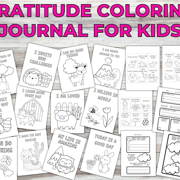 Gratitude Journal - Etsy