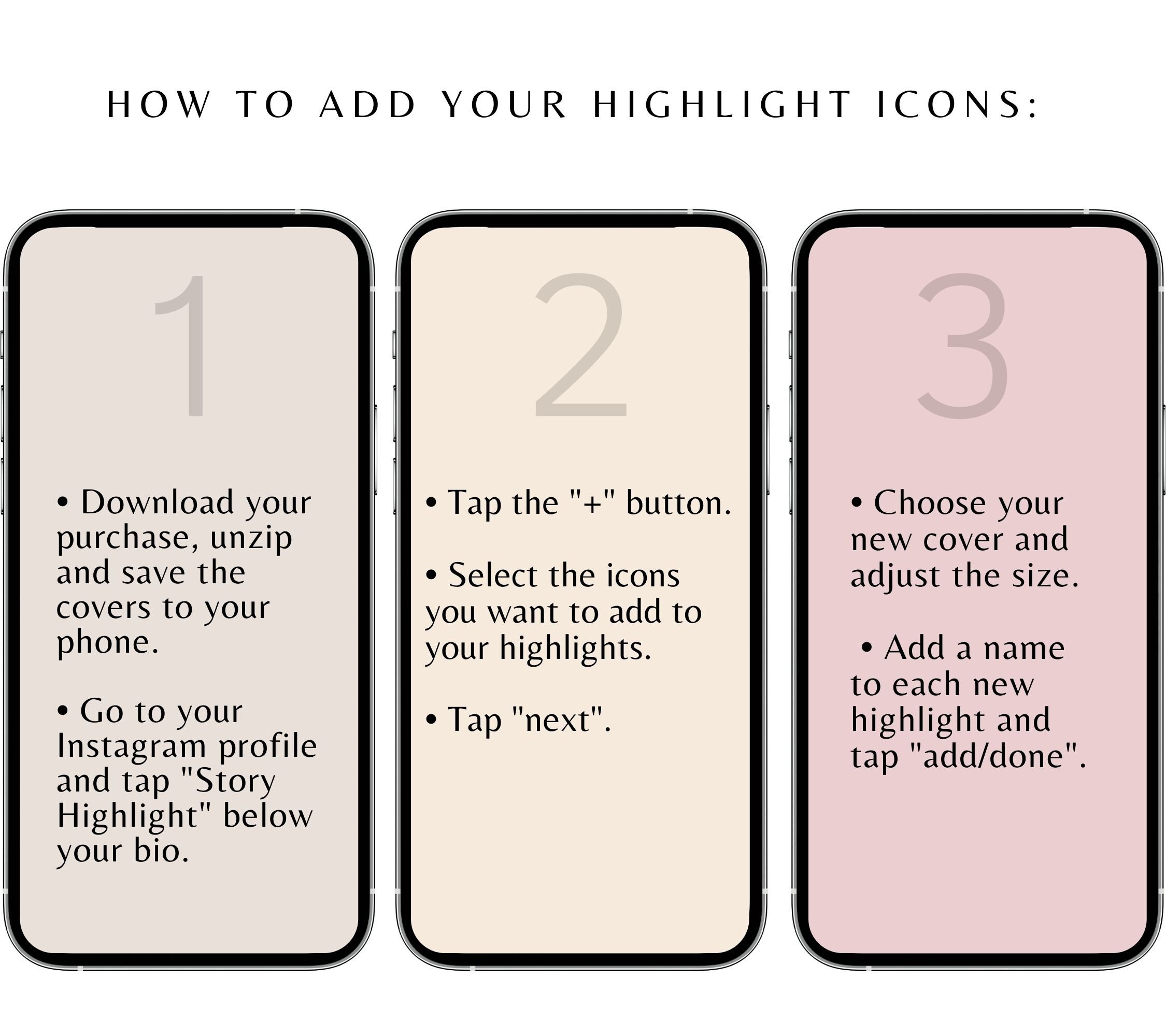 20 Solid Color Instagram Highlight Icons | Instagram Highlights ...