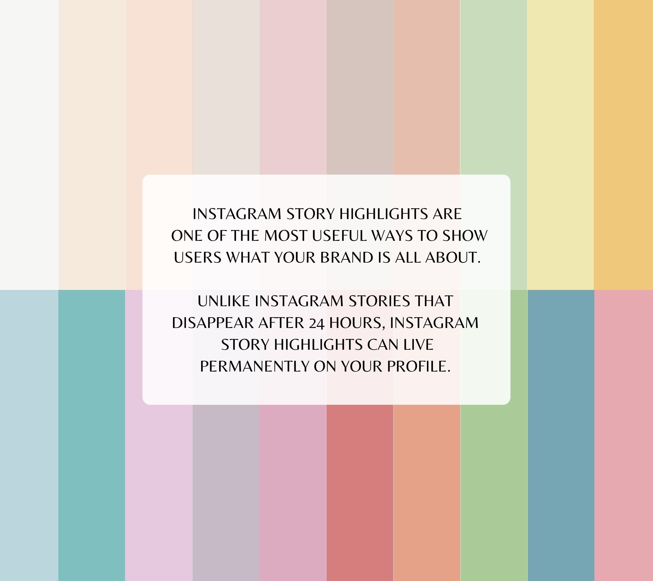 20 Solid Color Instagram Highlight Icons | Instagram Highlights ...