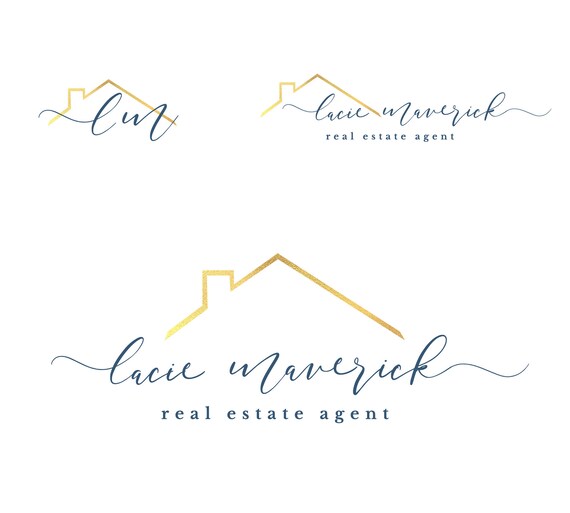 Real Estate Logo Realtor Logo Signature Logo Personal Logo | Etsy
