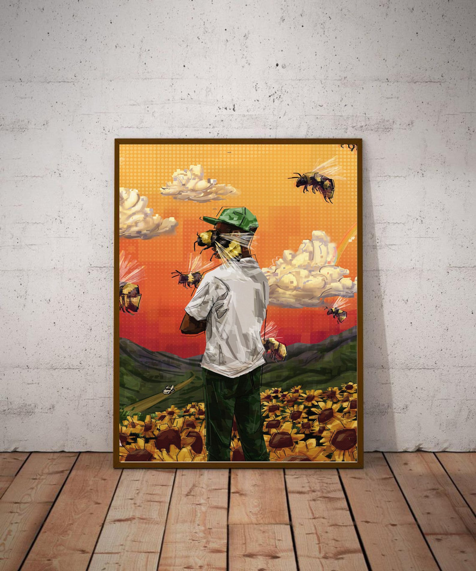 Tyler The Creator Bee Poster | Etsy
