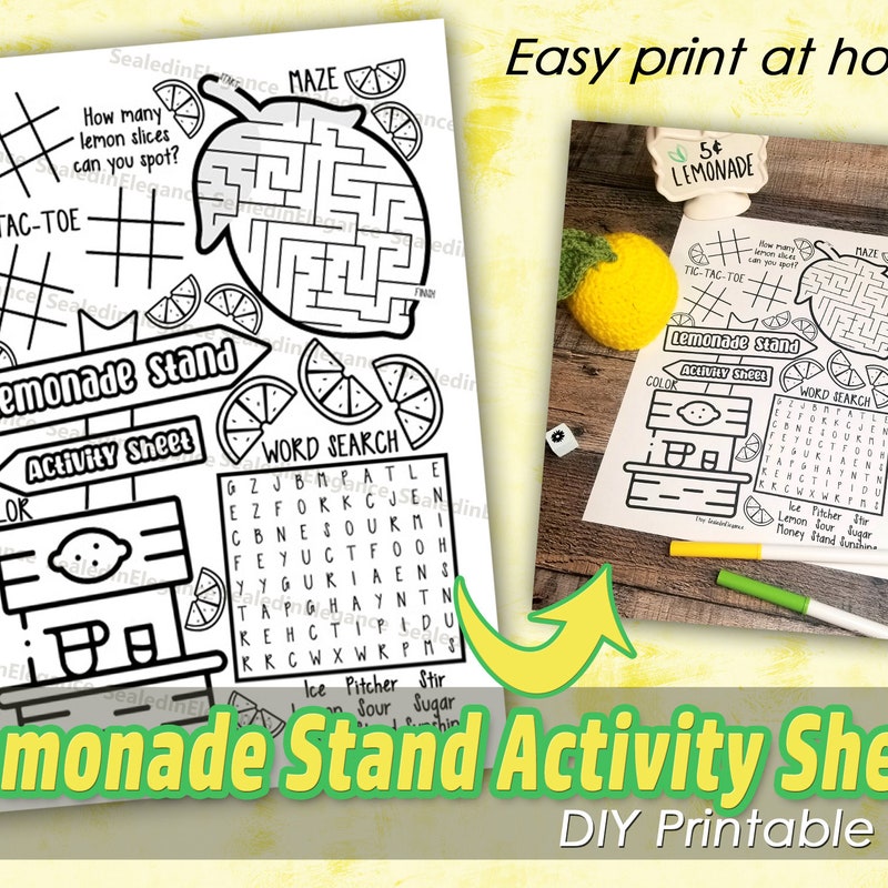 Lemonade Stand - Etsy