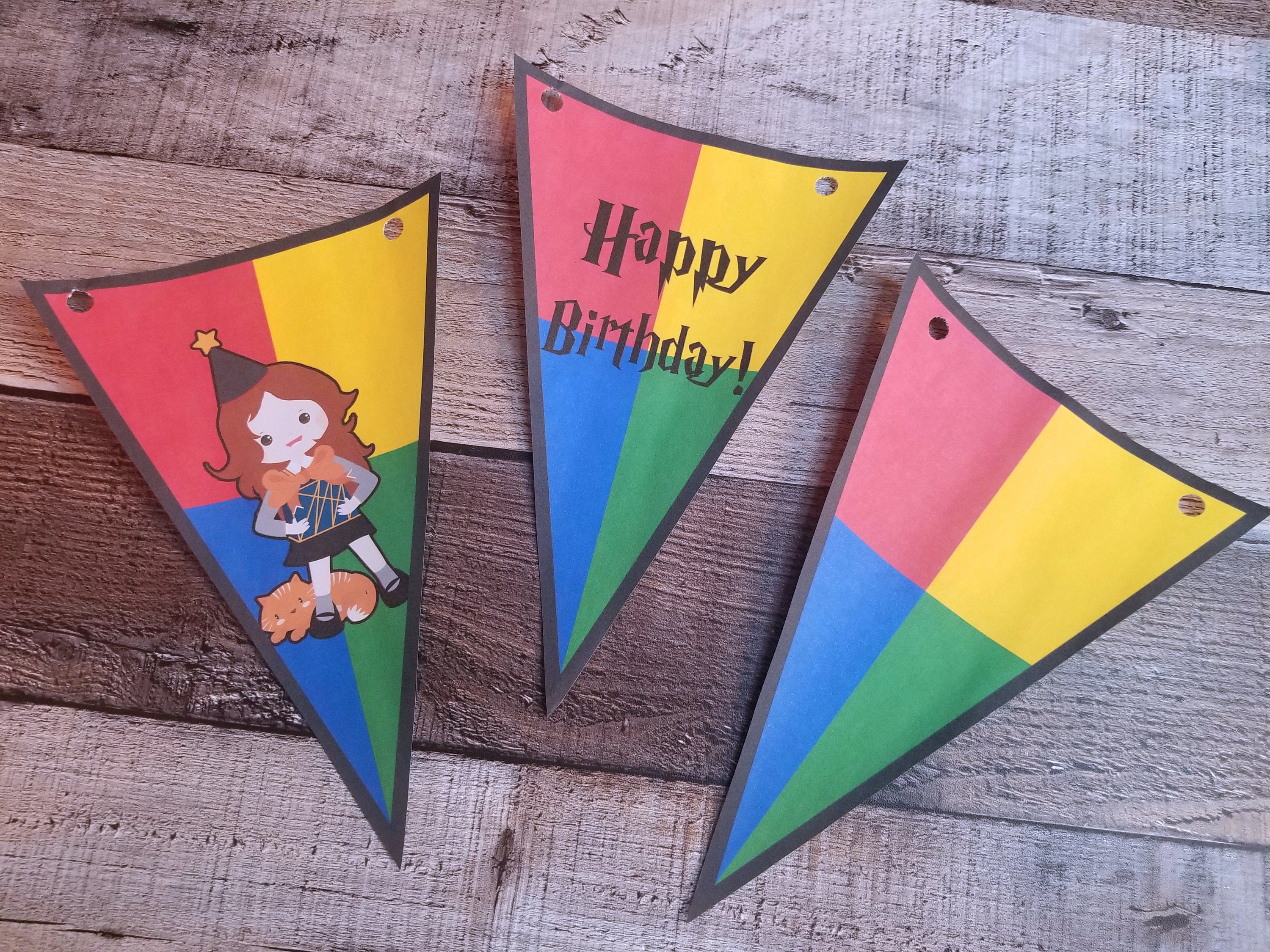 Printable Magic School Bunting Flags Instant Download - Etsy