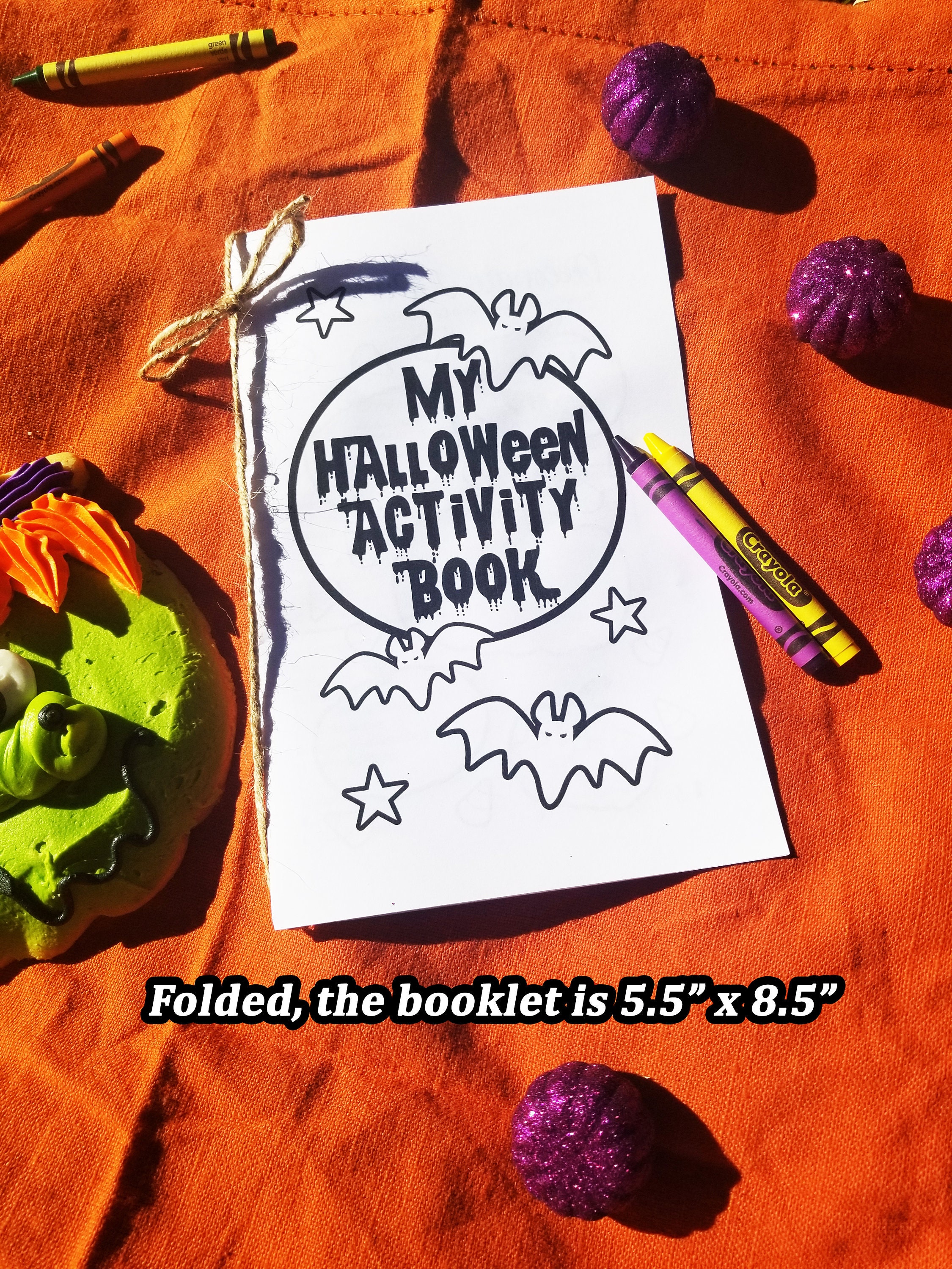 Halloween Activity Book, Printable Halloween Kids Activities, Halloween ...