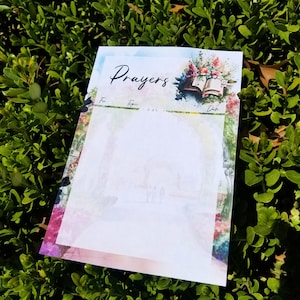 Printable Prayer Cards, Printable Prayer List, Bible Prayer List Insert ...