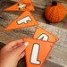 Printable Fall Bunting Flags, Instant Download, Thanksgiving Bunting ...