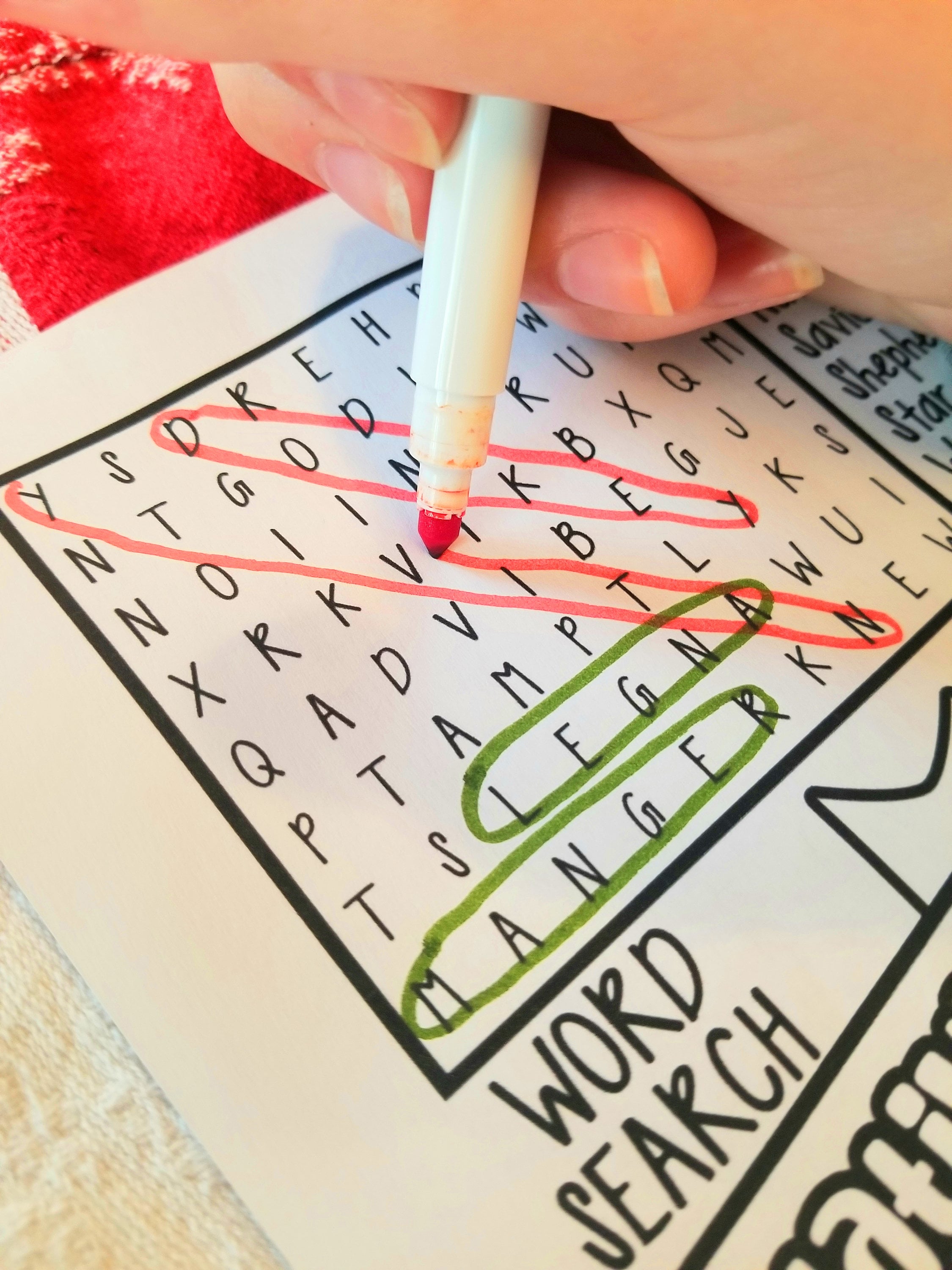 Nativity Christmas Activity Sheet, Religious Christmas Activity Page ...