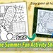 June Summer Fun Activity Sheets, Kids Activities, Waiting Room ...