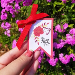 Fall Tags, Fall Baked Good Tags and Labels, Pumpkin Spice Label, Gift ...