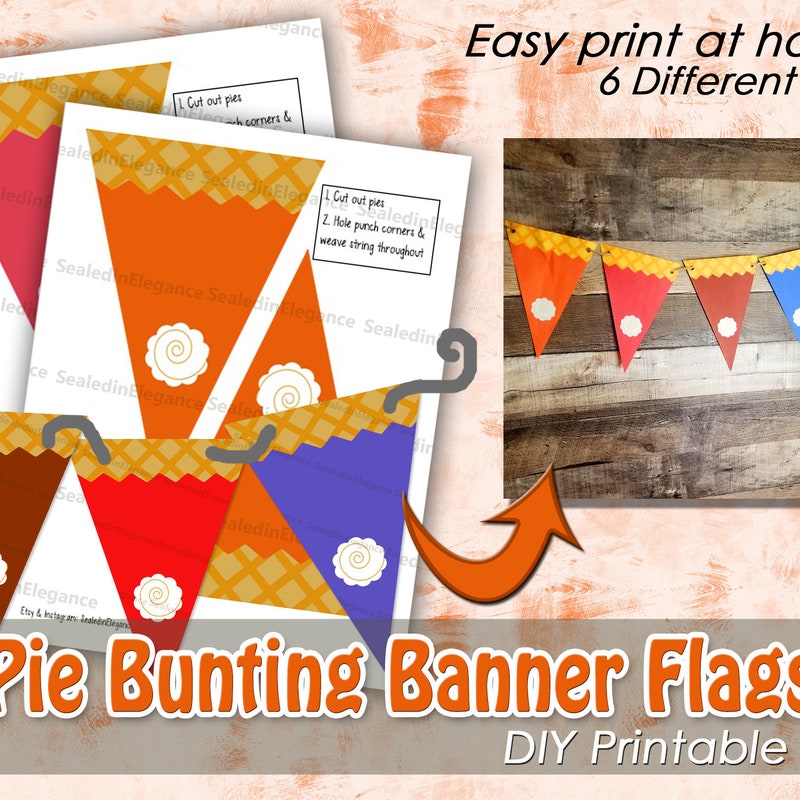 Fall Bunting - Etsy