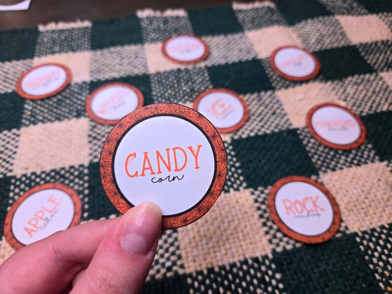 Halloween Treat Bar Tags, Printable Halloween Ice Cream Bar Labels ...