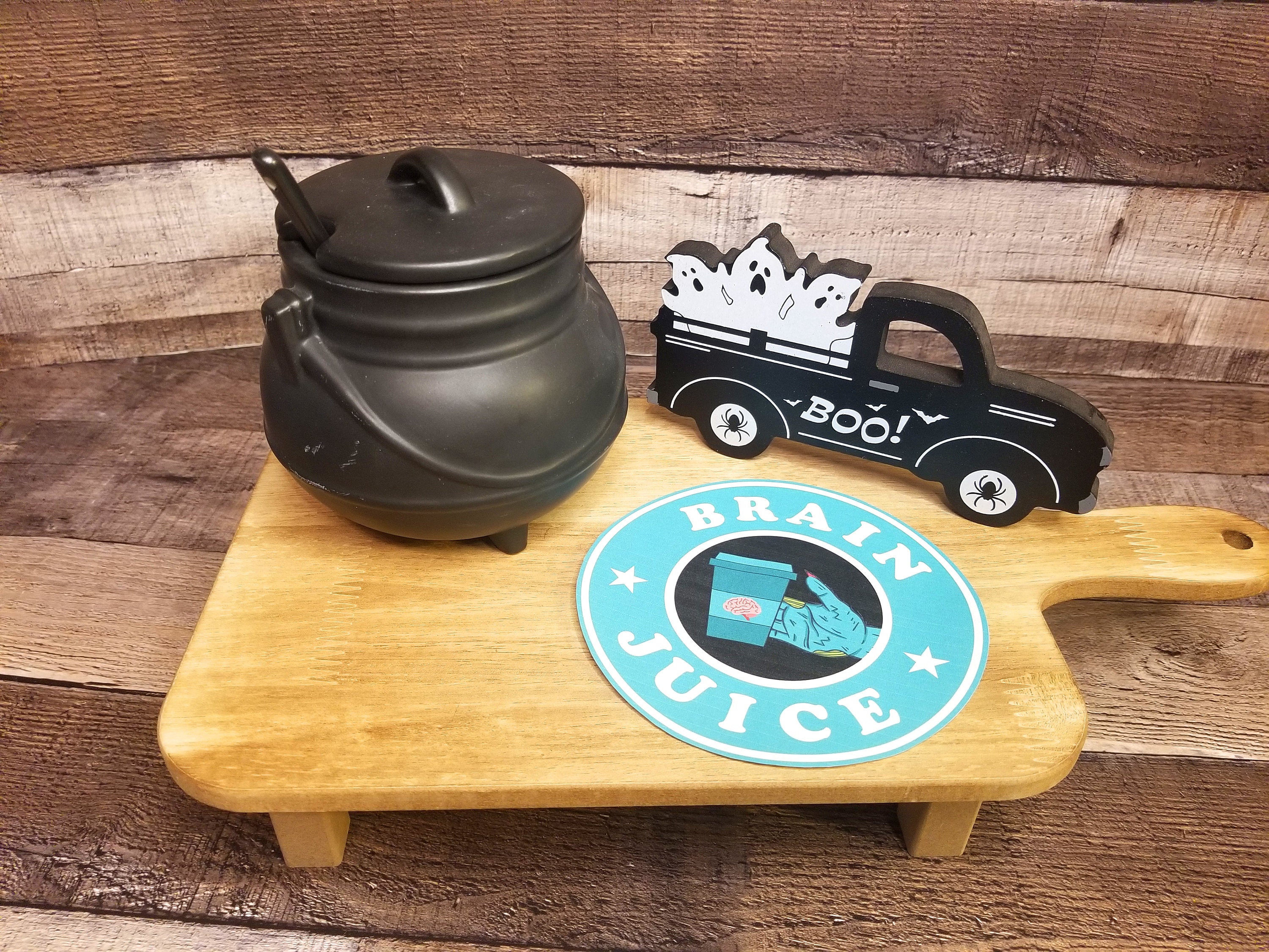 Brain Juice Clipart, Starbucks Clipart, Files for Cricut, Zombie Drink ...