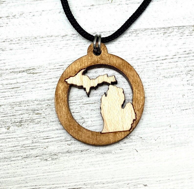 Michigan Pendant and Earrings Digital File SVG, Michigan Laser Pendant ...