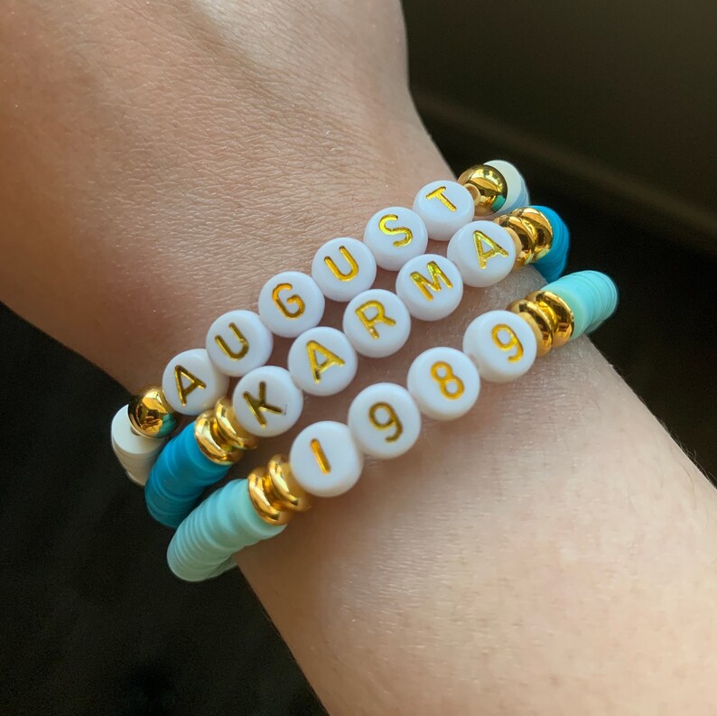 Taylor Swift Inspired Friendship Bracelets for Swifties RANDOM Pack of ...