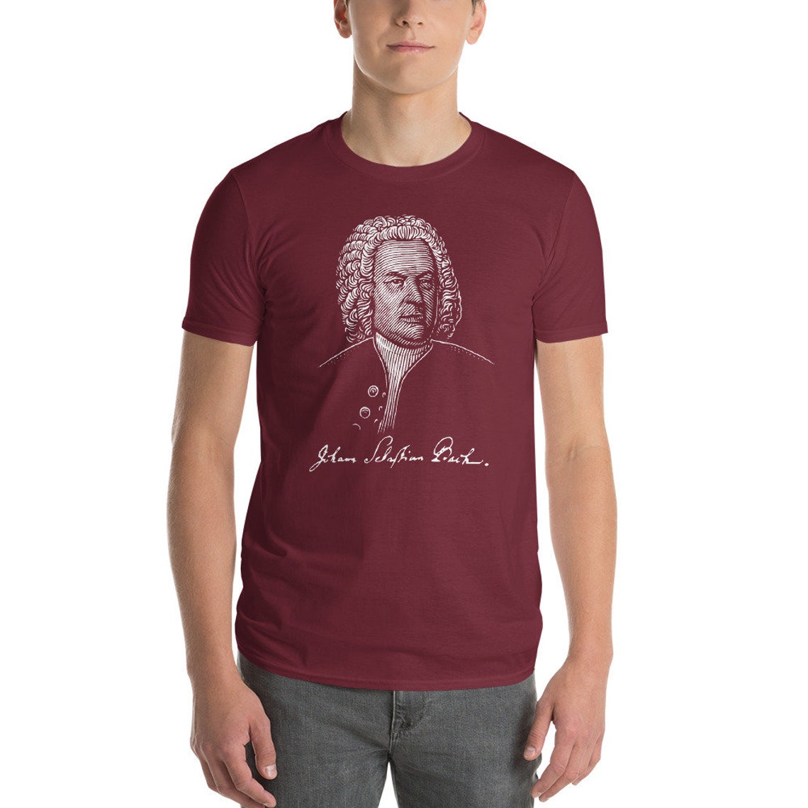 J.S. Bach Classical Composer T-shirt - Etsy