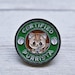 Mini Iced Coffee Lapel Pin With Shimmering Milk Swirl - Etsy