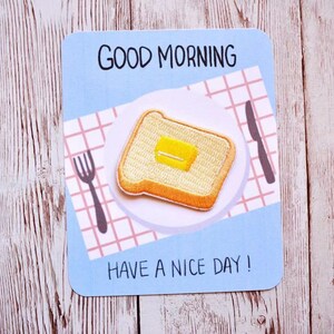 Morning Breakfast Cute Embroidery Patches Collection - Etsy