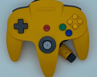 Official Nintendo 64 Black Controller, N64, Gamepad, for the Original ...