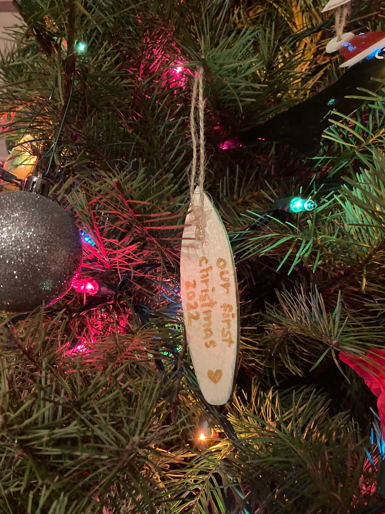 Surfboard Ornament Ocean Theme Christmas Surf Beach - Etsy