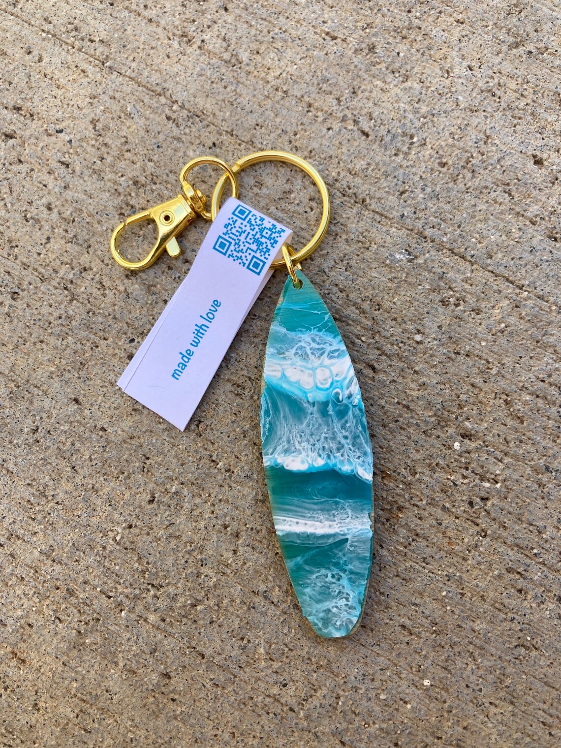 BULK 30 Surfboard Keychain Ocean Theme Surf Beach Tropical - Etsy