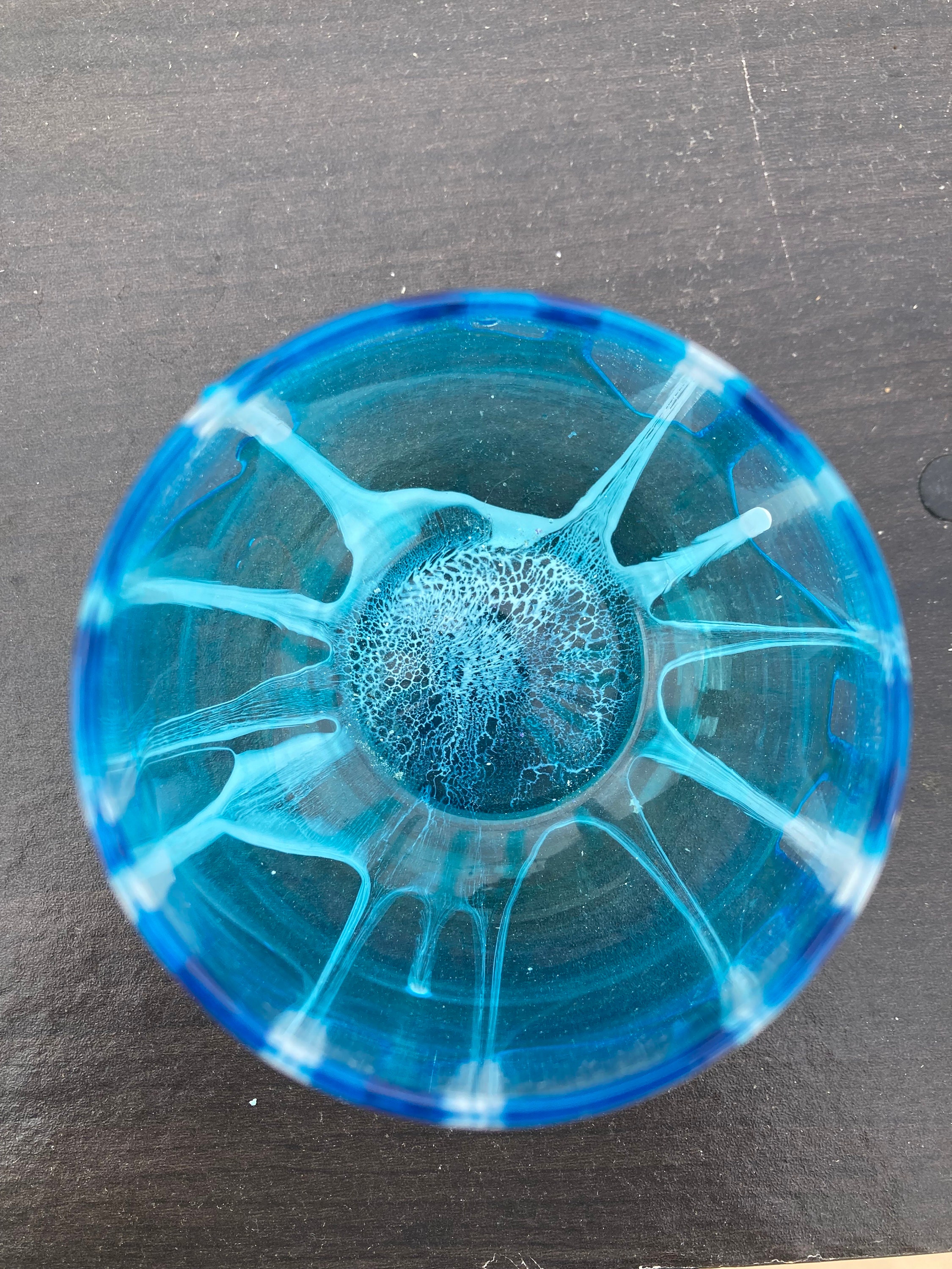 Ocean Wave Stemless Wine Glass Drippy Beach Theme Resin - Etsy