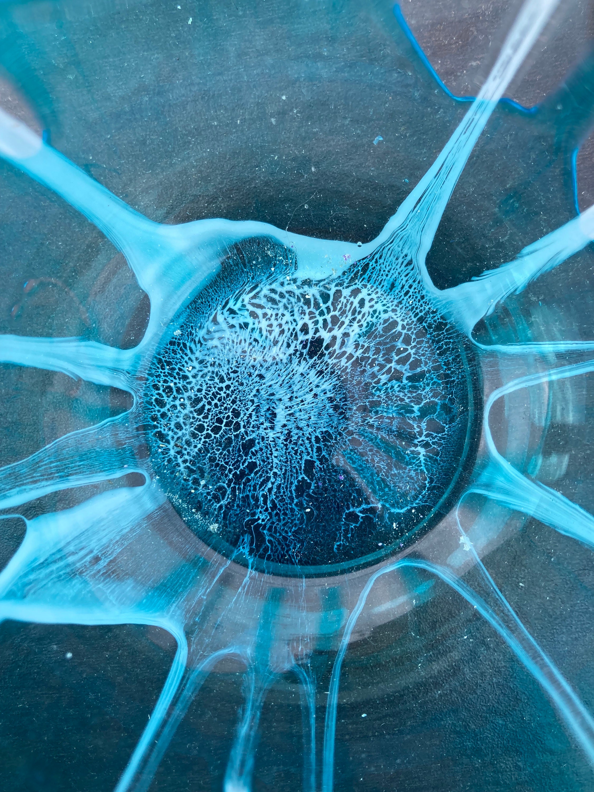 Ocean Wave Stemless Wine Glass Drippy Beach Theme Resin - Etsy